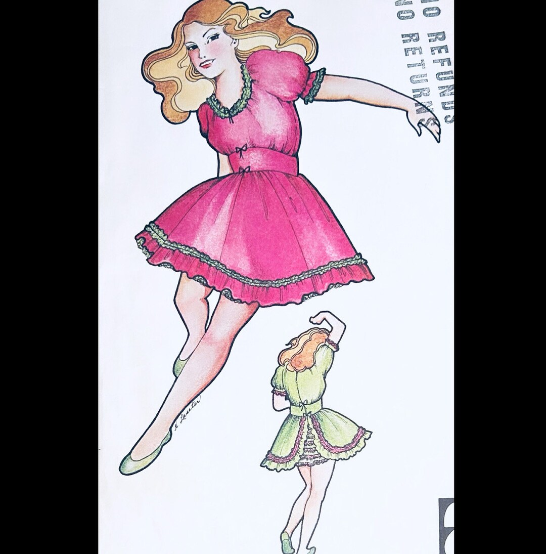 Authentic 261 B36, Square Dance Dress Pattern, Western Dress Pattern ...