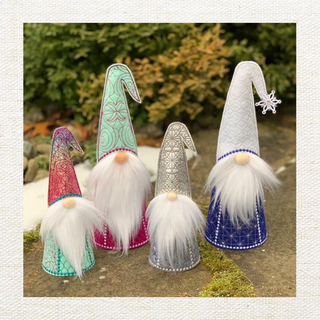 Gnome Patterns for Sewing, Machine Embroidery Designs, Cute Machine ...