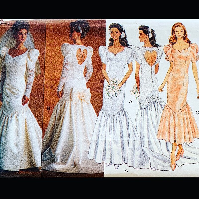 Wedding Gown Pattern - Etsy