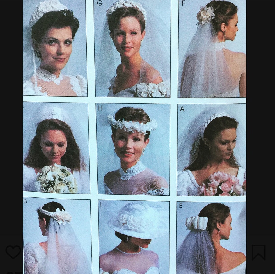 Bridal Wedding Millinery Veil Hat Headpiece Halo Bow Braided Floral ...