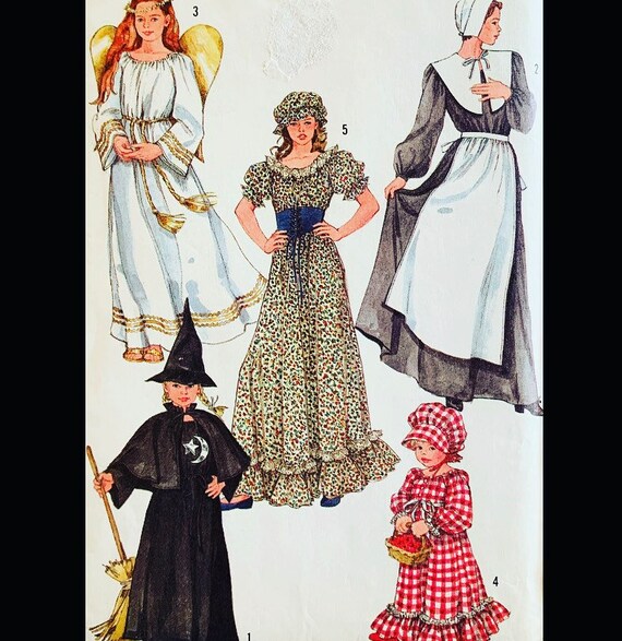 Costume Patterns Pilgrim Costume Women Witch Costume - Etsy