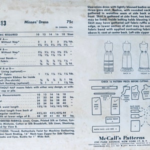Mccalls 6313 B36, Trumpet Dress Pattern, Sleeveless Dress Pattern, Sheath Dress Sewing Pattern ...