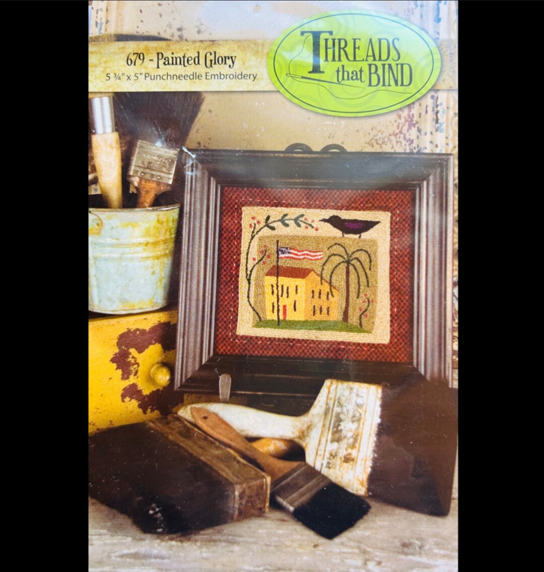 Primitive Embroidery Designs, Punch Needle Embroidery Patterns ...