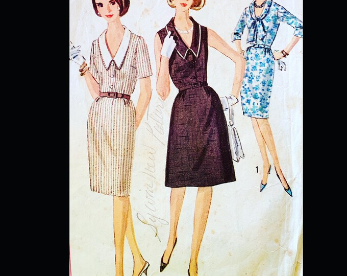 Simplicity 5889 B41, Sheath Dress Pattern, Plus Size Sewing Patterns ...
