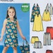 Simplicity 5531, Girls Top Pattern, Girl Pattern Sewing, Cute Girl ...