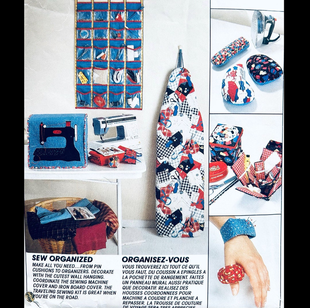 Sewing Room Organizers, Sewing Machine Cover Pattern, Ironing Board ...
