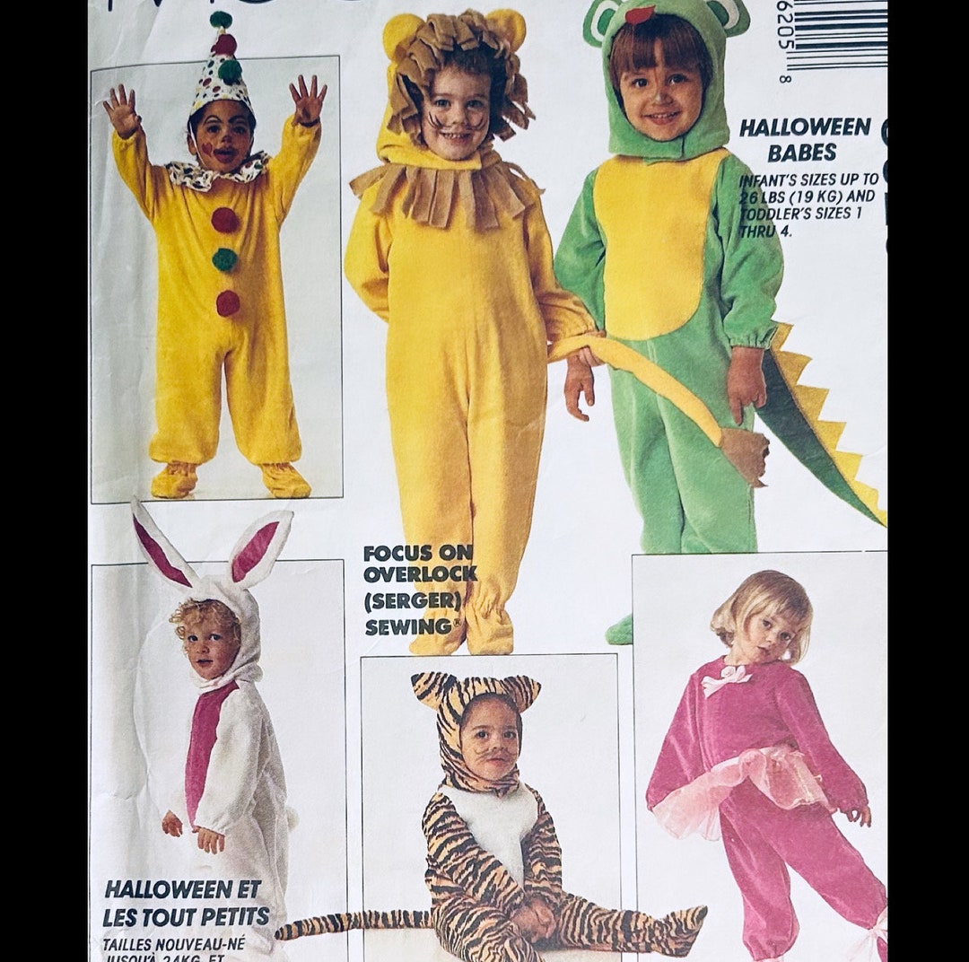 Mccalls 5620 1, Baby Costume Pattern, Halloween Costume Sewing Pattern ...