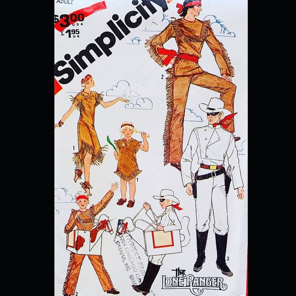 Lone Ranger Costume - Etsy