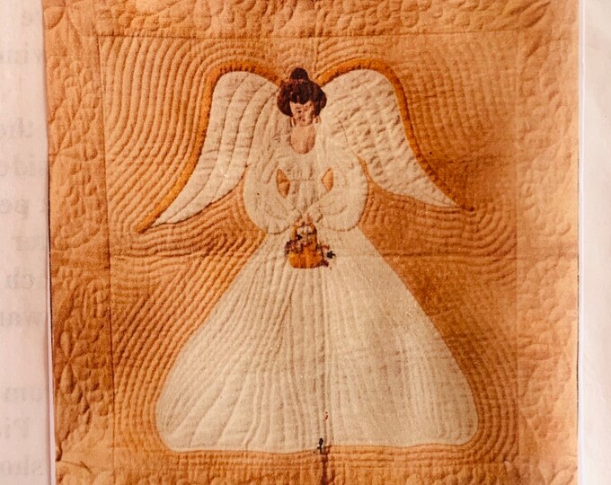 Angel Quilt Pattern, Quilt Block Designs, Wall Hanging Pattern ...