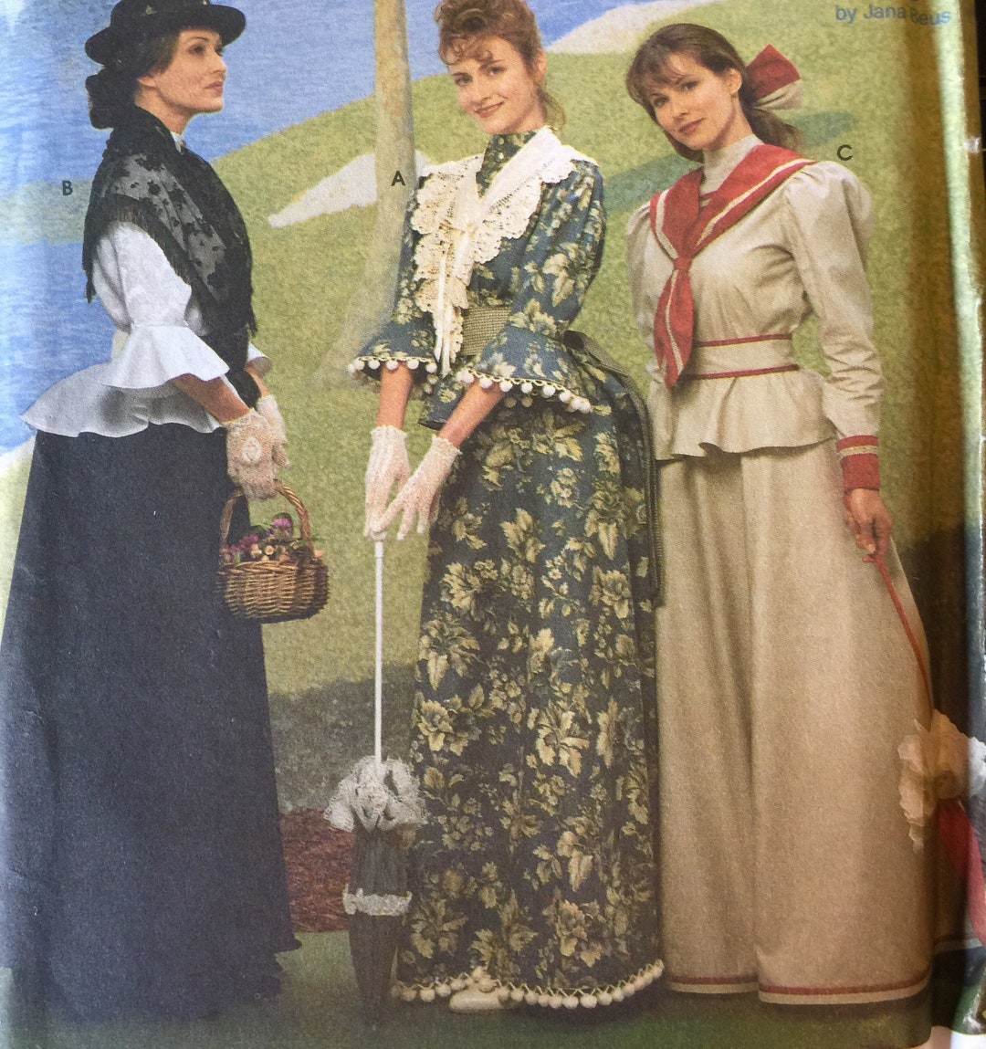 Simplicity 8375 S Victorian Costume Patterns Vintage Sailor - Etsy