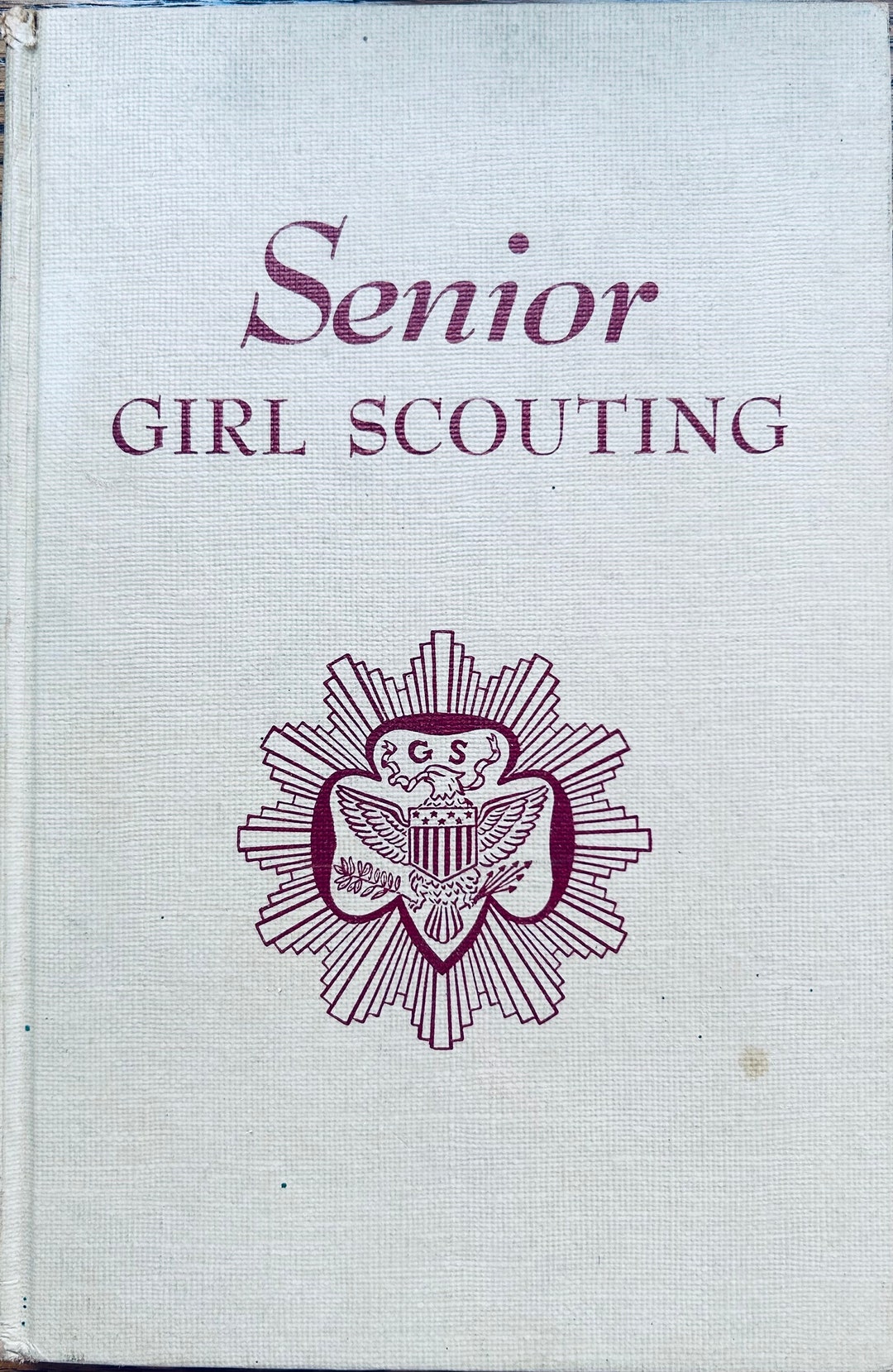 Girl Scout Handbook, Vintage Girl Scout Book, Girlscout Books, Scouting ...