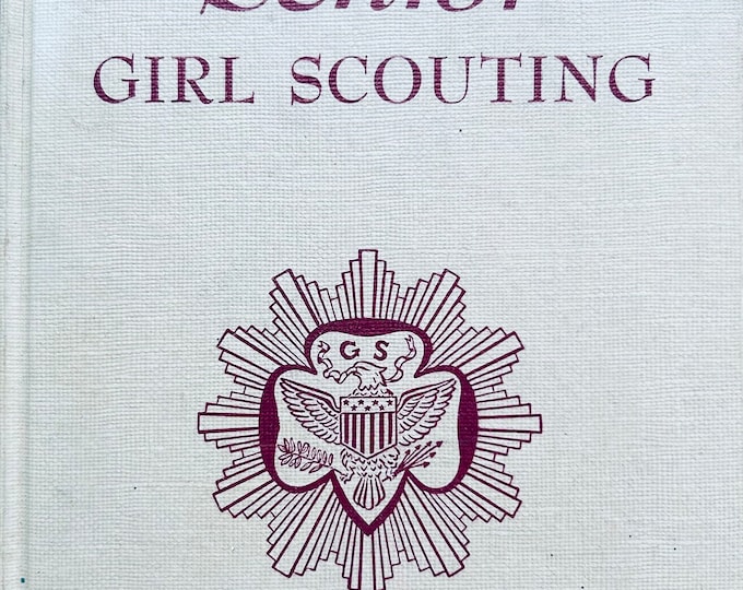 Girl Scout Handbook, Vintage Girl Scout Book, Girlscout Books, Scouting ...
