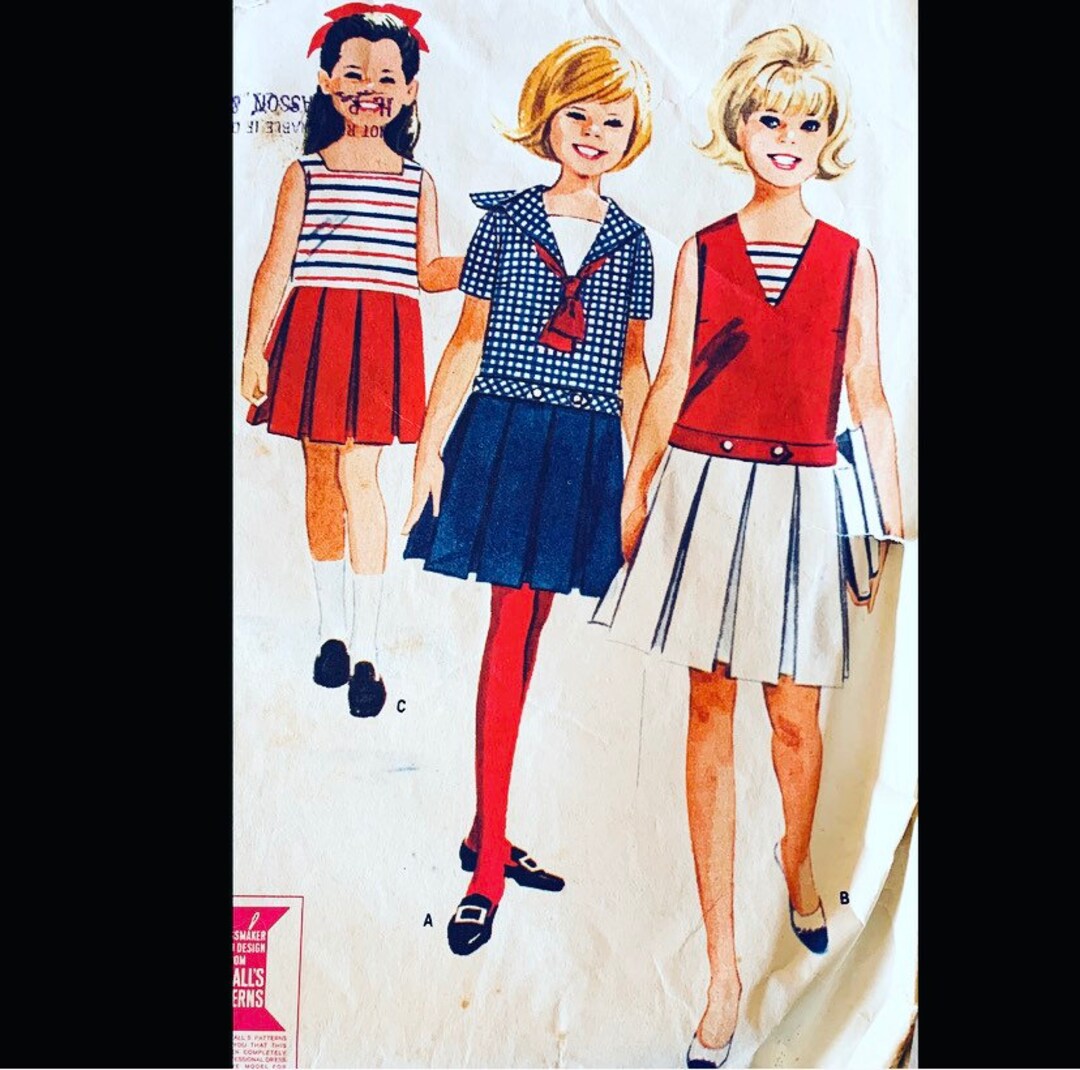 Mccalls 7690 10, Girls Sailor Top Pattern, Nautical Dress Patterns ...