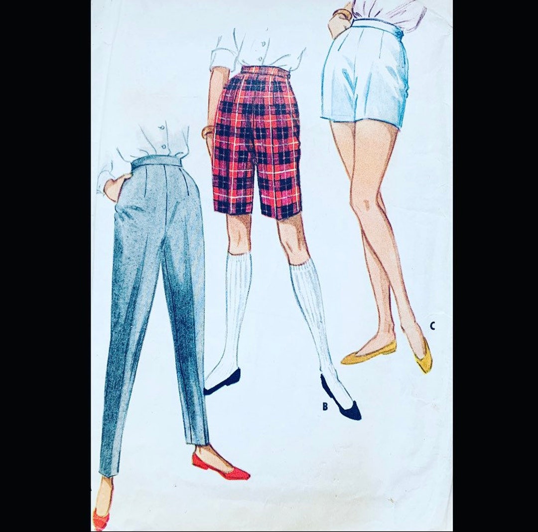 Mccalls 5263 W26, Bermuda Shorts Pattern, Skinny Pants Sewing Pattern ...
