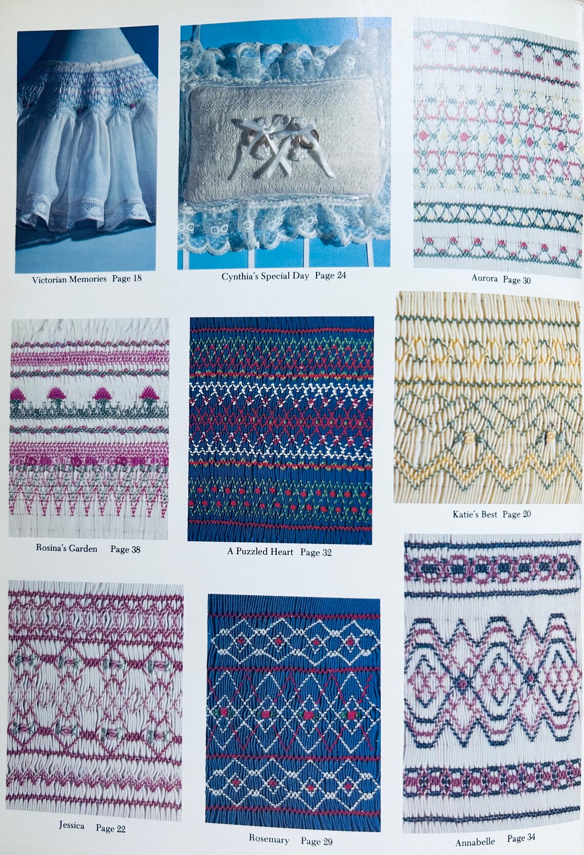 Smocking Patterns, Vintage Smocking Books, Smocking Designs, Smock ...