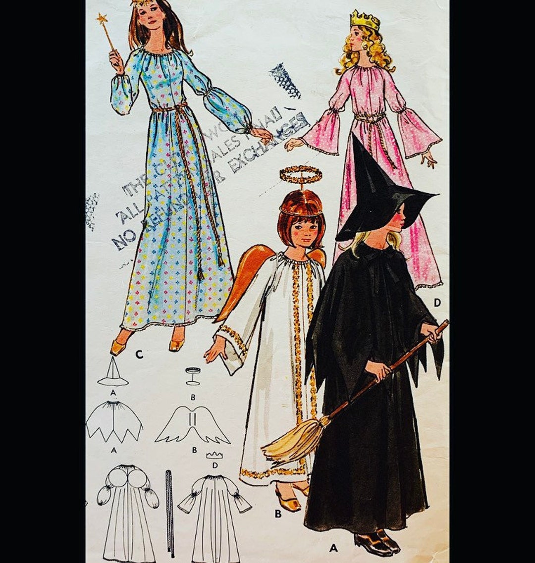 Kids Costume Pattern, Sewing Patterns Costume, Costume Sewing Pattern ...