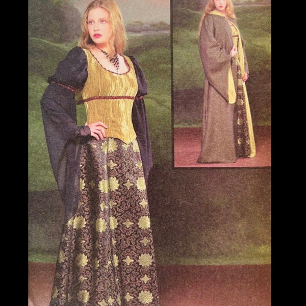 Linen Ren Faire Dress Pattern - Etsy