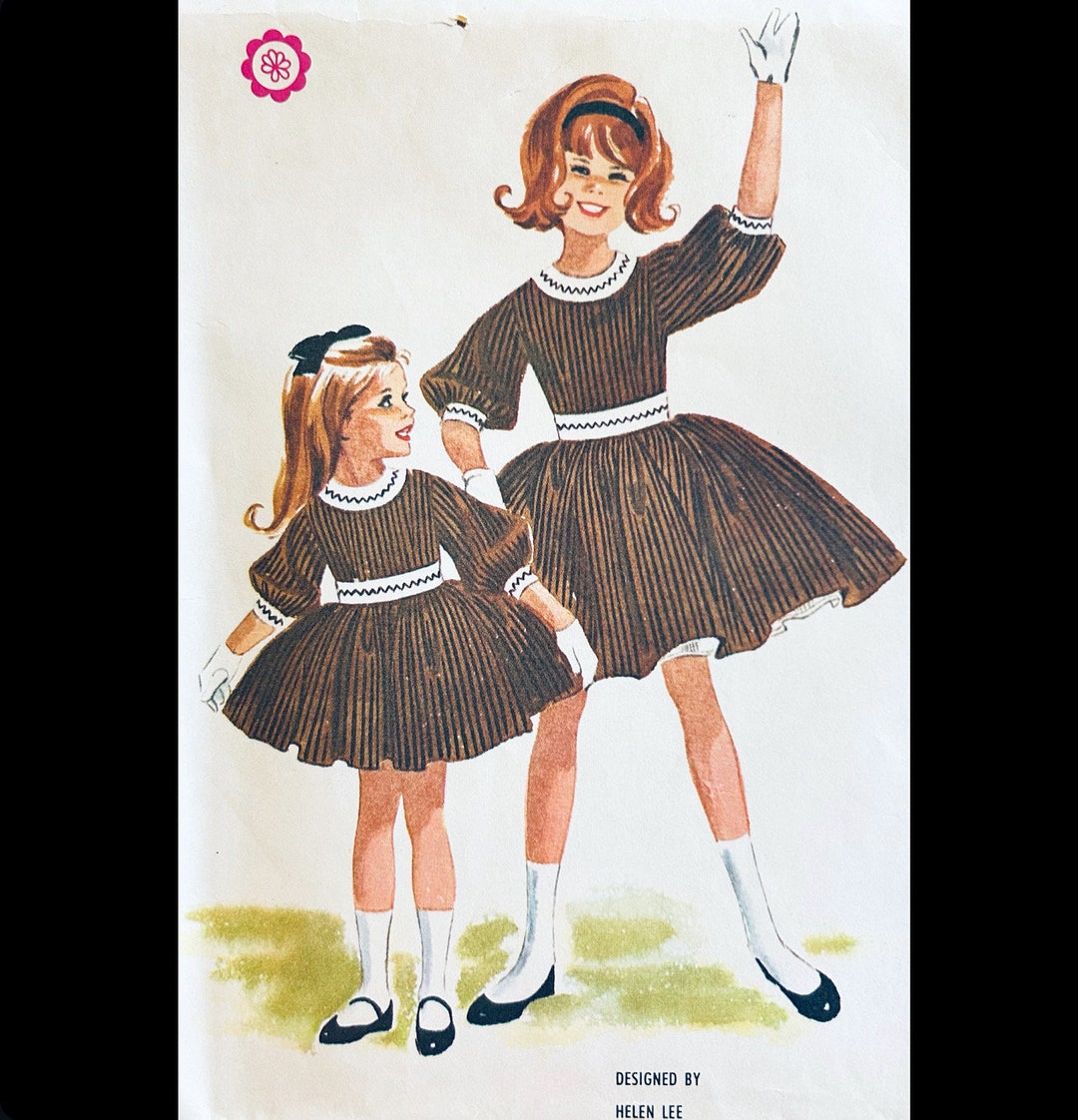 Mccalls 6496 8, Girls Dress Patterns, School Dress Pattern, Helen Lee ...