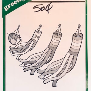 Green Pepper F791, Green Pepper Patterns, Wind Sock, Outdoor Pattern ...