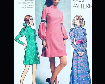 A Line Dress Pattern - Etsy