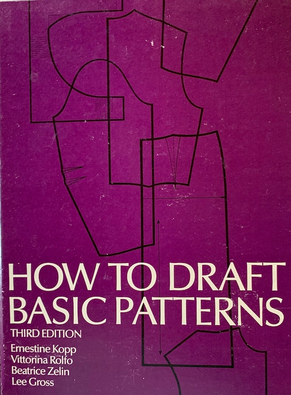 Pattern Drafting Book How to Draft Basic Patterns Third | Etsy