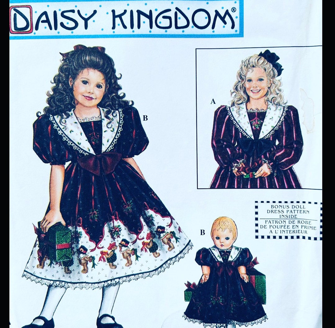 Simplicity 8367 Daisy Kingdom Patterns Girls Fancy Dress - Etsy