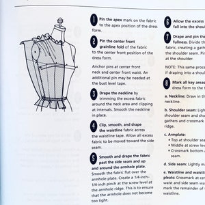 The Art of Fashion Draping, Fashion Design Book, Vintage Textbooks ...