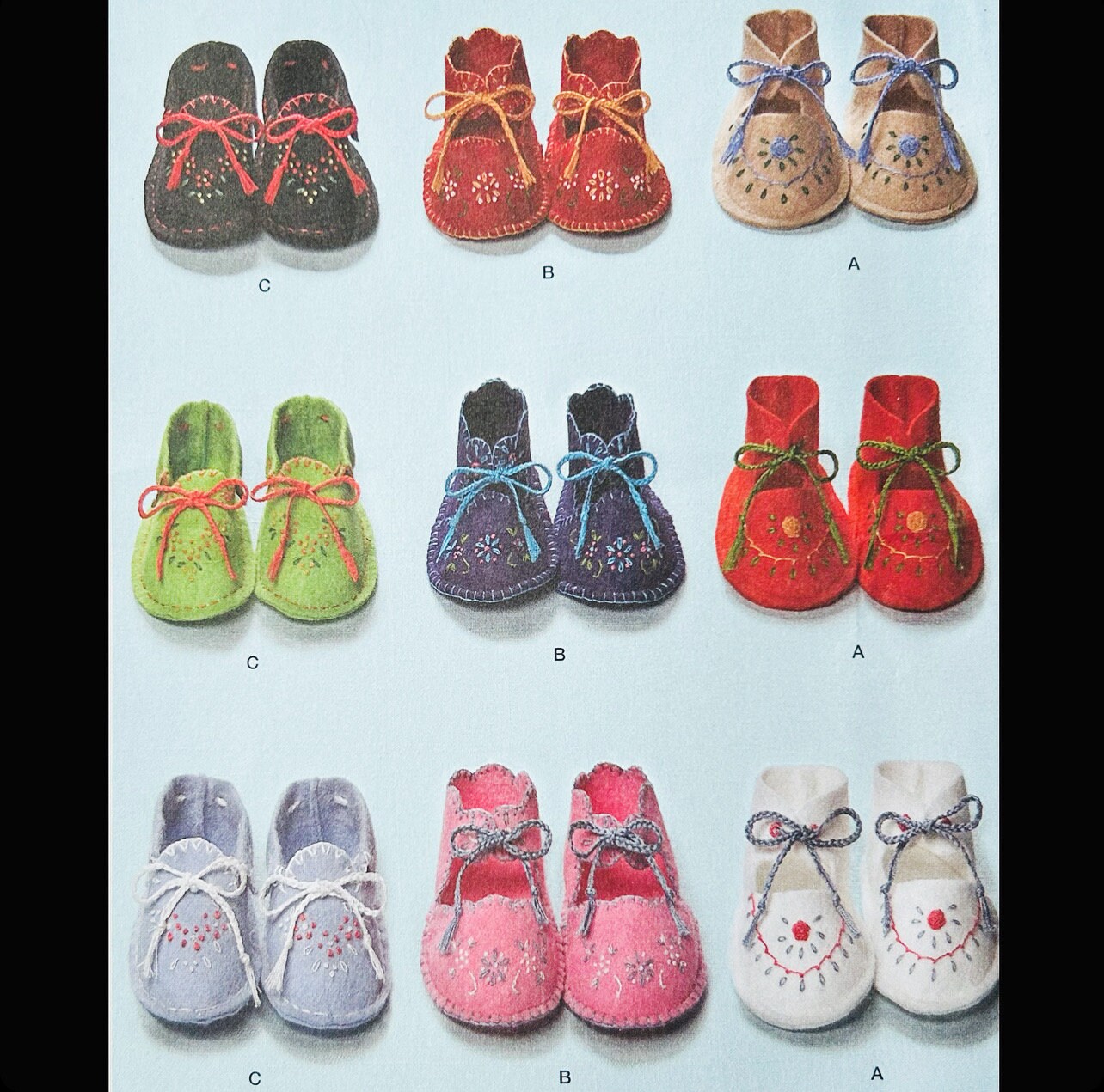 Simplicity 2867, Baby Shoes Pattern, Baby Booties Pattern, Baby Shoes ...