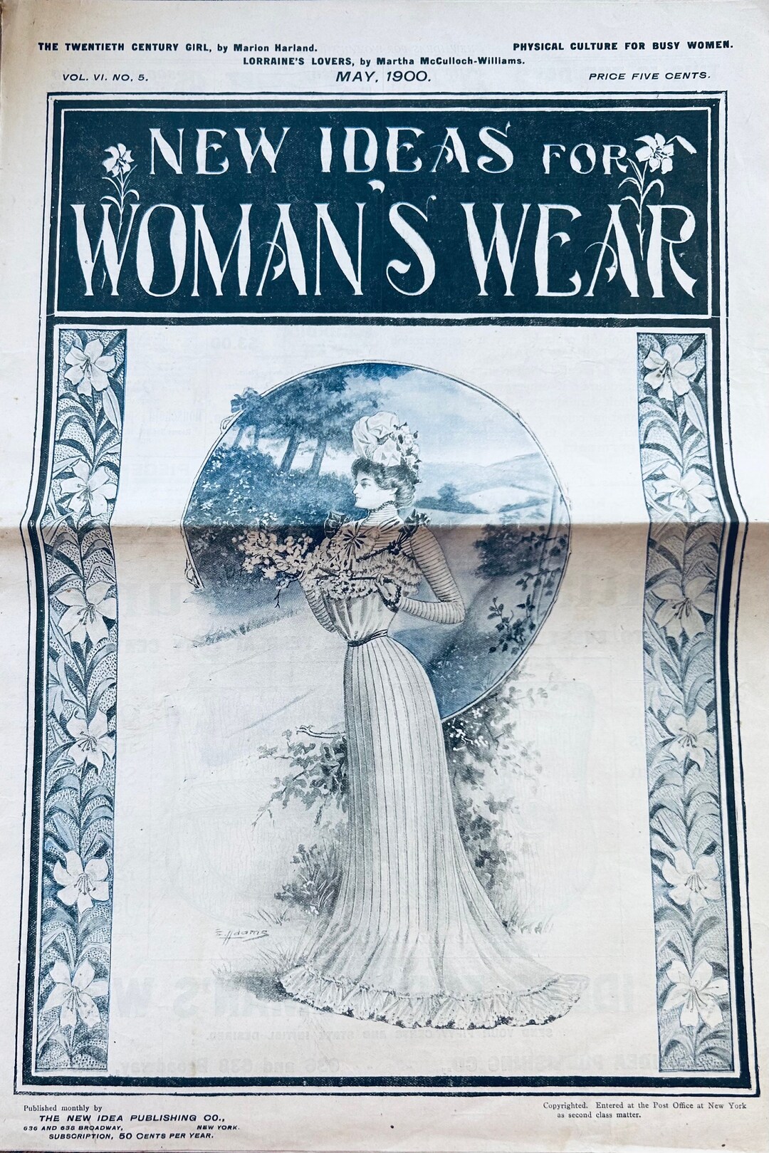 New Idea Patterns, Antique Magazines, Edwardian Fashion, Turn of the ...