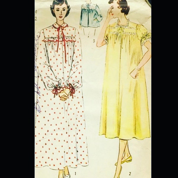 Night Gown Pattern - Etsy