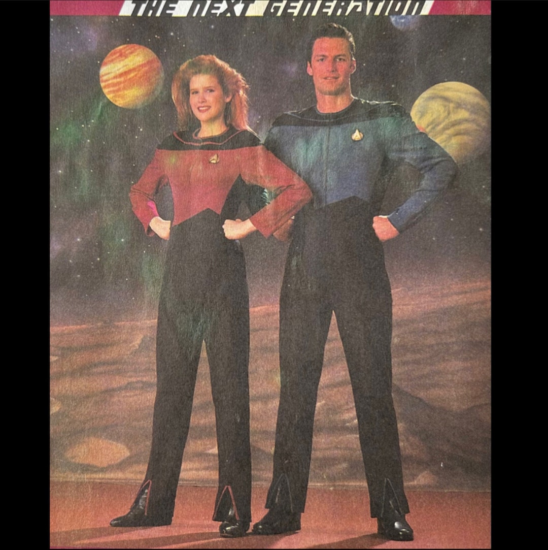 Simplicity 9394, Star Trek Next Generation Uniform Pattern, TNG Uniform ...