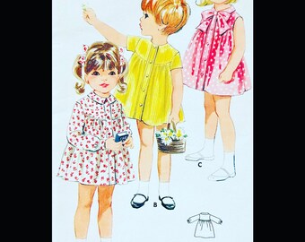 Simplicity 8072 6, Girls Cape Pattern, Pintuck Dress Pattern, Vintage ...