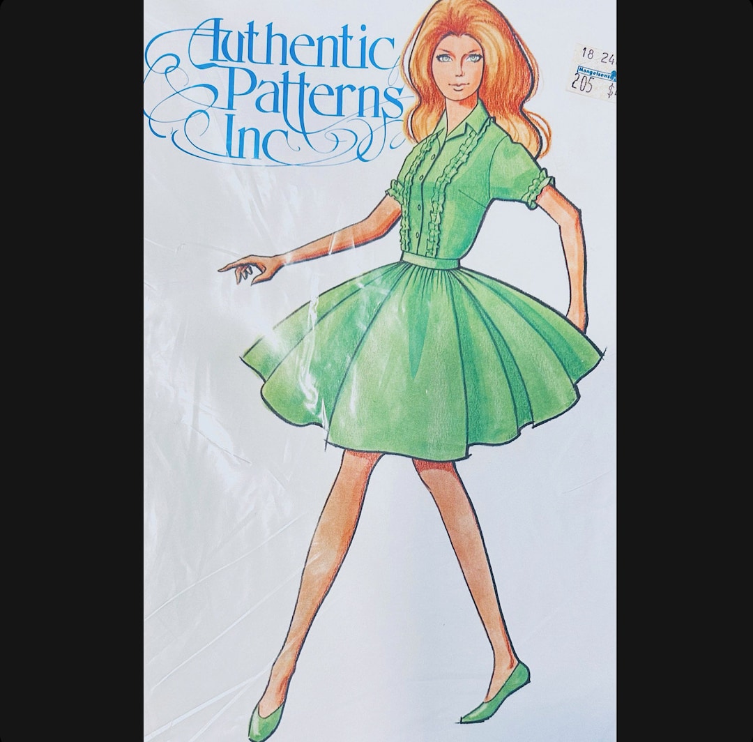 Authentic 233, Square Dance Dress Pattern, Western Dress Pattern ...