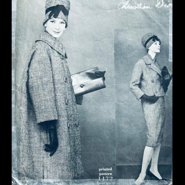 Vogue Christian Dior Patterns - Etsy