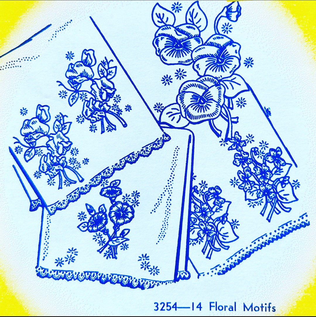 Aunt Martha Iron on Transfer, Chicken Scratch Pattern, Gingham ...