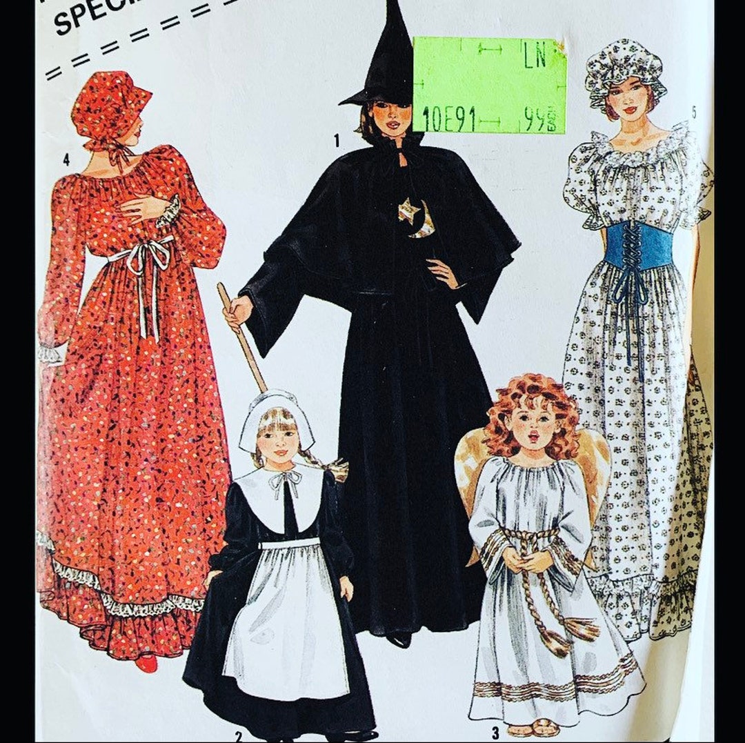 Girls Costume, Costume Patterns, Pilgrim Dress, Prairie Dress, Settler ...