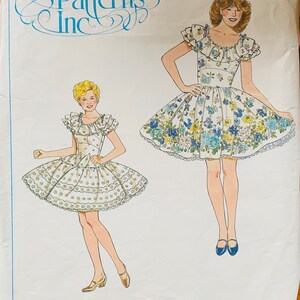 Authentic 321, Square Dance Dress Pattern, Western Dress Pattern ...