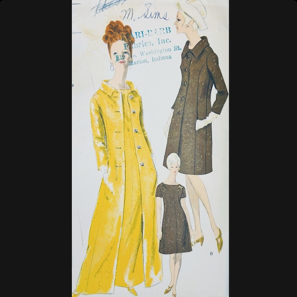 Opera Coat Pattern - Etsy