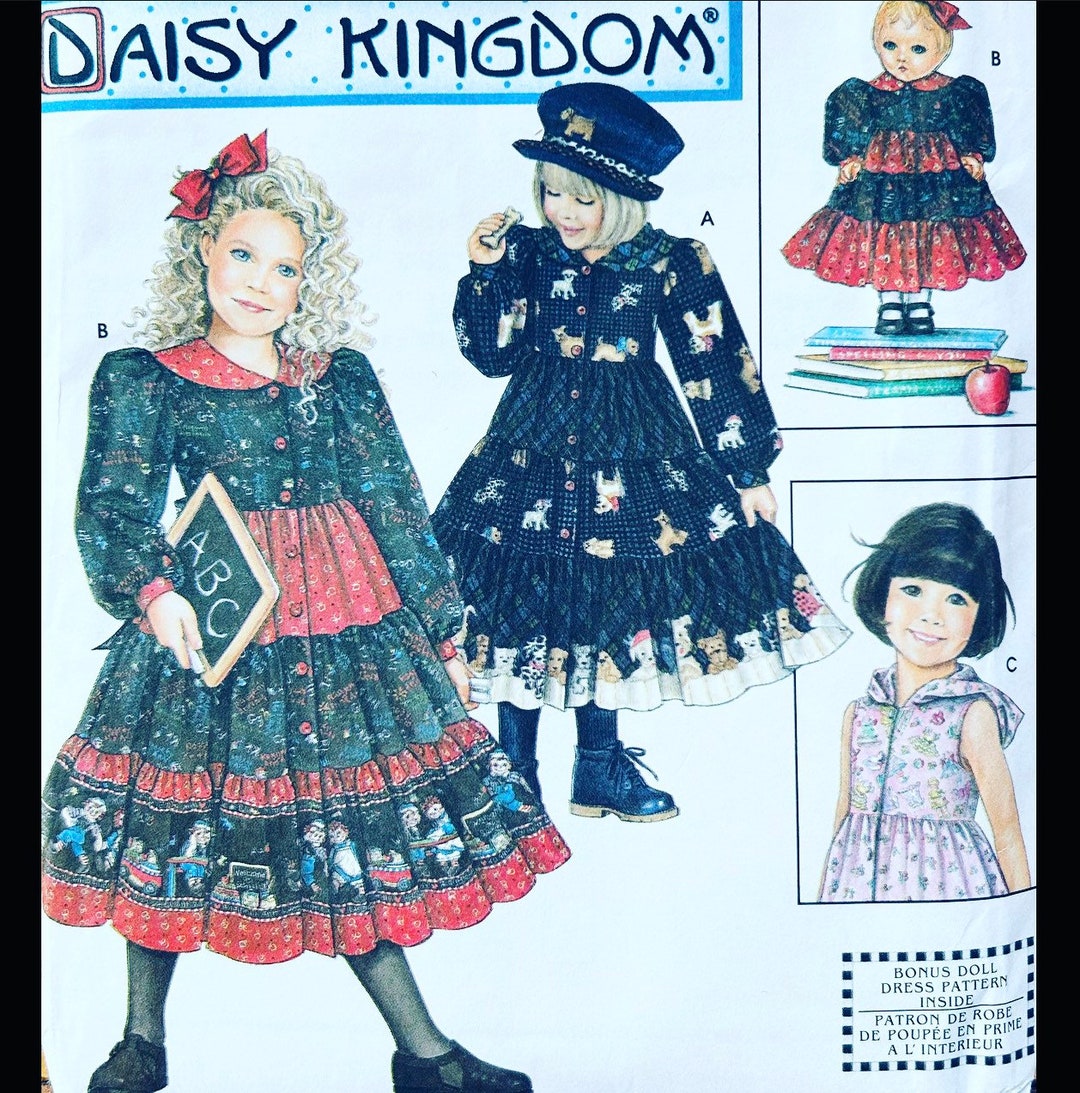 Simplicity 0646, Daisy Kingdom Patterns, Girls Fancy Dress Sewing ...