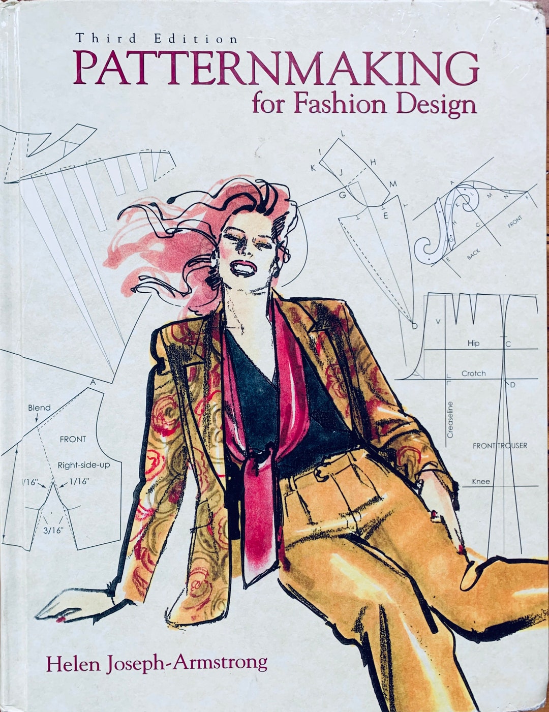 Pattern Drafting Book How to Draft Basic Patterns Fashion - Etsy