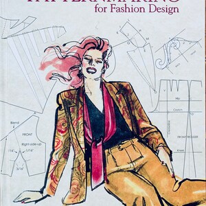 Pattern Drafting Book How to Draft Basic Patterns Fashion - Etsy