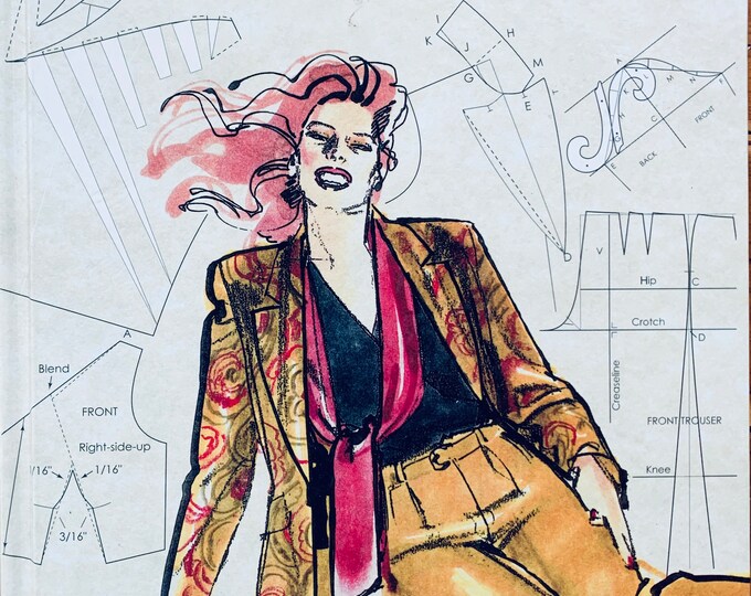 Pattern Drafting Book, How to Draft Basic Patterns, Fashion Design Book ...