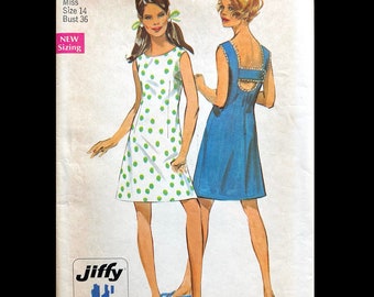 60s A Line Dress W/ Inverted Pleat Skirt Sleeveless Princess Seam Maxi ...