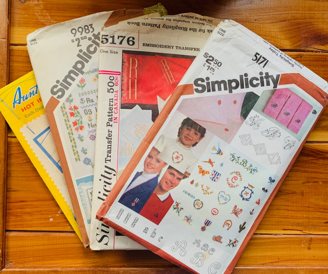 Vintage Embroidery Transfers, Monogram Embroidery Fonts, Monogram ...