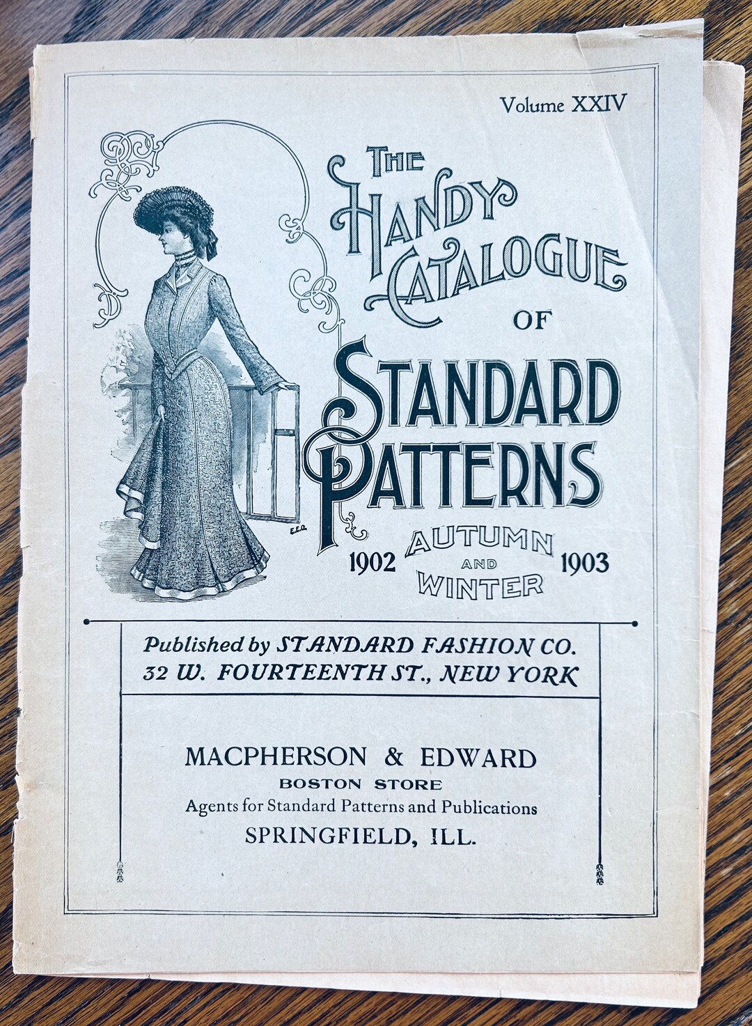 Standard Sewing Pattern Catalog, Antique Magazines, Edwardian Fashion ...