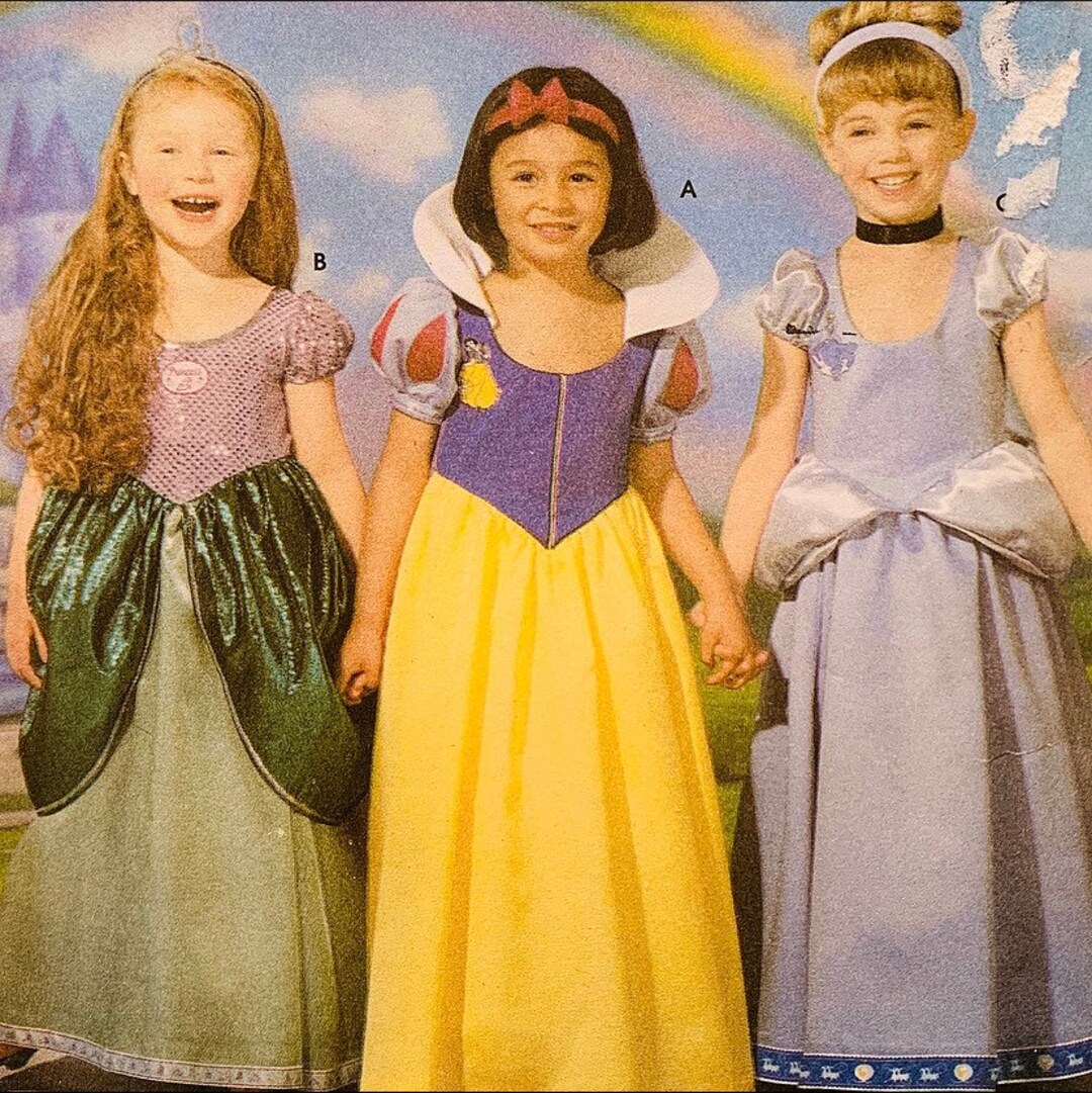 Snow White Costume Pattern, Halloween Costume Sewing Pattern ...