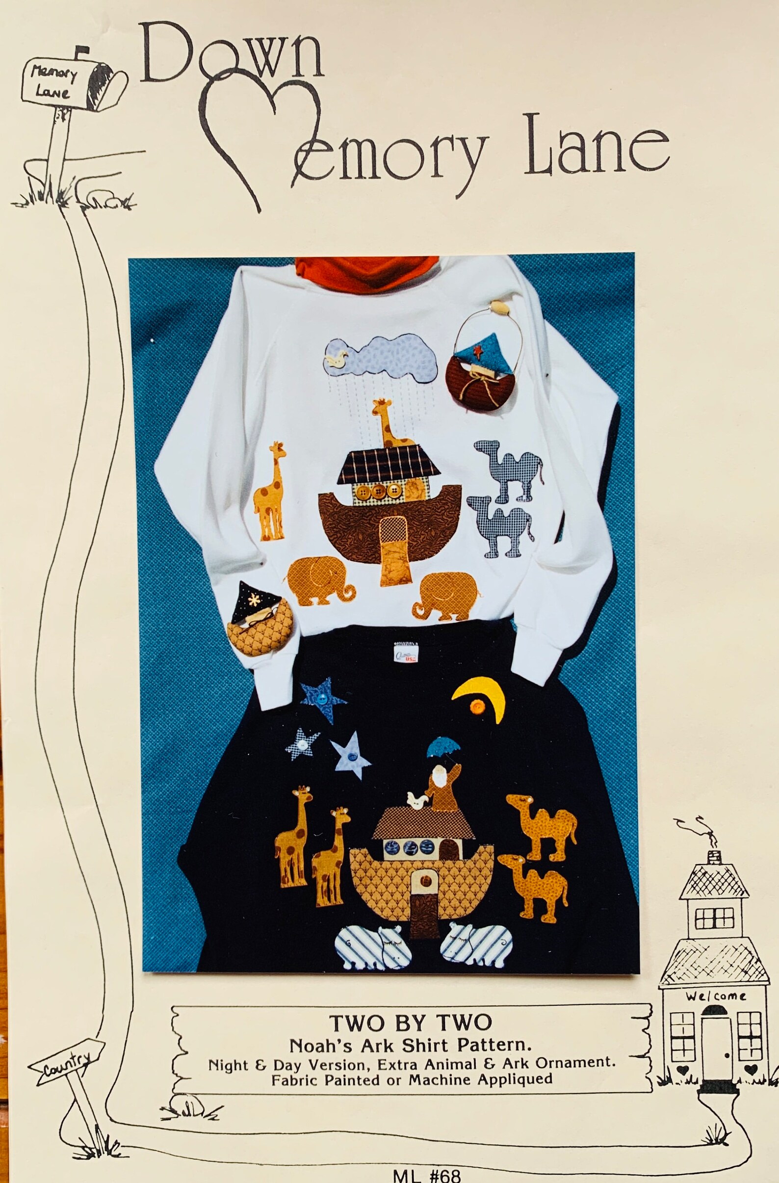 Noahs Ark Pattern, Noahs Ark Sweatshirt, Noahs Ark Ornament, Sweatshirt ...
