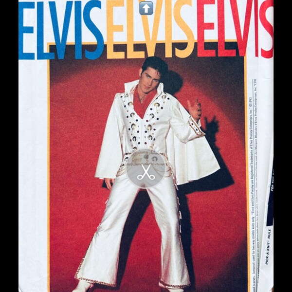Mens Elvis Costume Sewing Pattern - Etsy