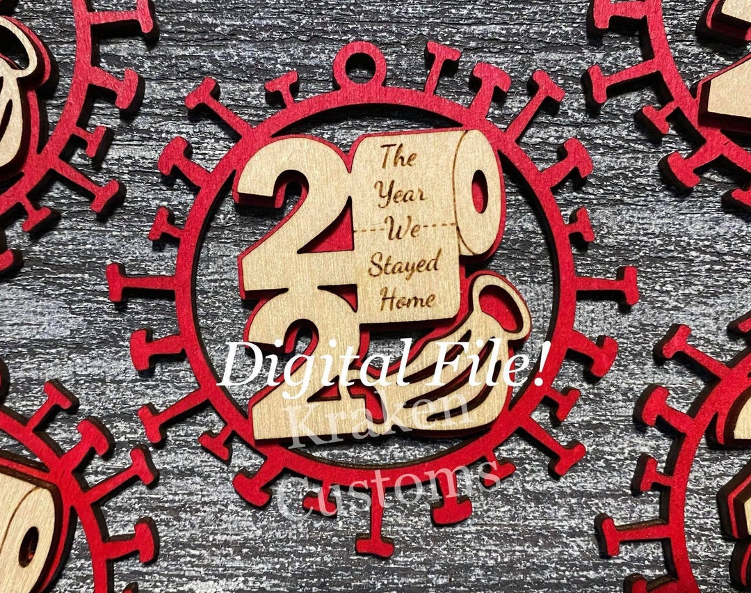 Digital SVG 2020 Covid Mask the Year We Stayed Home Toilet Paper ...