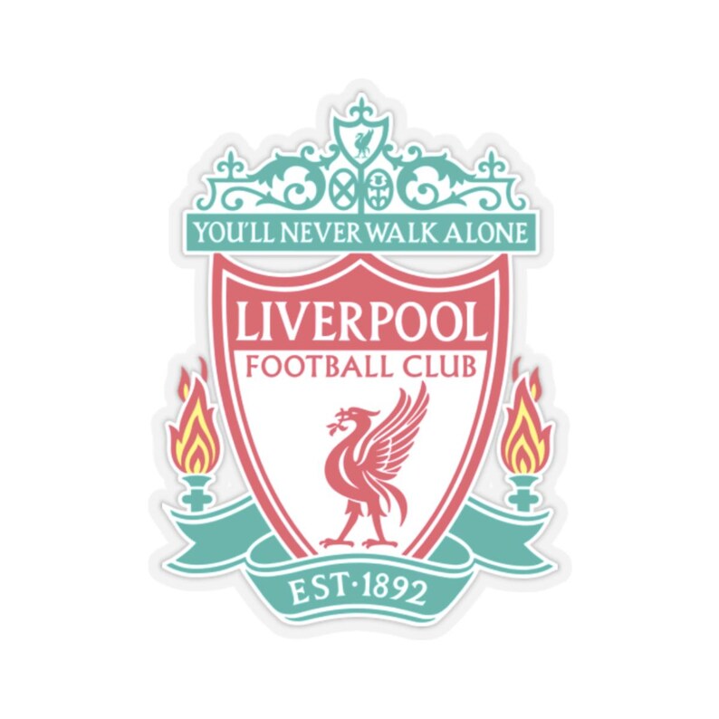 Liverpool FC Kiss-cut Stickers, Football Fan Sticker Pack, Soccer Club ...